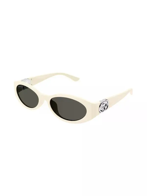 Gucci Interlocking G Oval Sunglasses