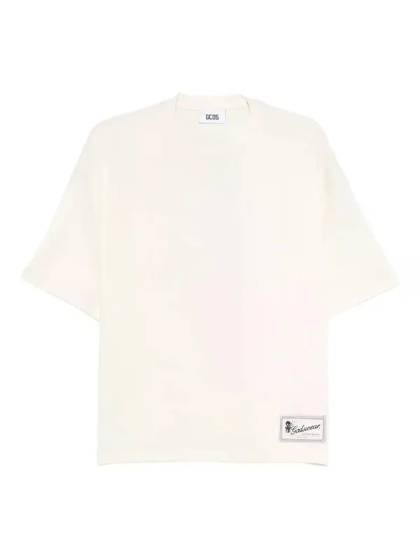 Gcds Graphic-print T-shirt - Neutrals