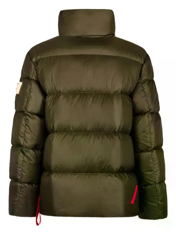 AFTER/LABEL Press-stud Puffer Jacket - Green