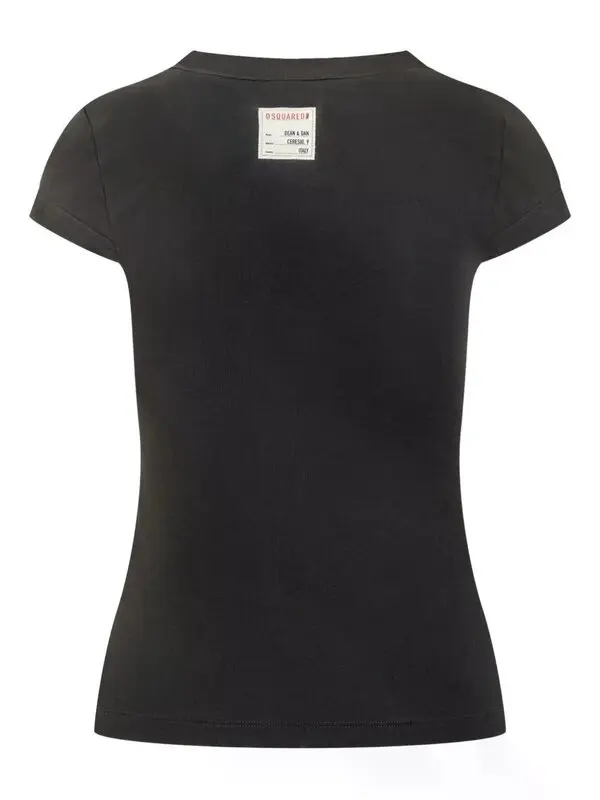 Dsquared2 Ribbed Knit T-shirt