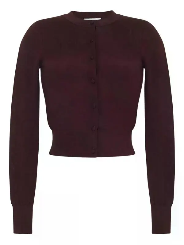 Adam Lippes Cashmere Button Cardigan - Brown