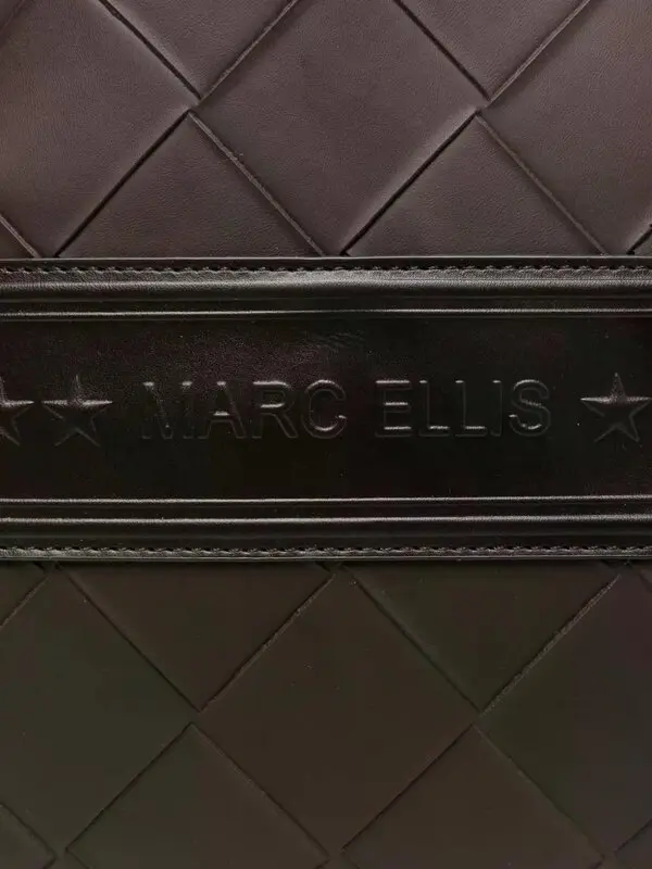 MARC ELLIS Logo-embossed Top Handle Shoulder Bag