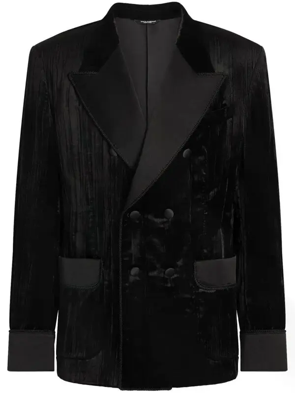 Dolce & Gabbana Velvet Blazer