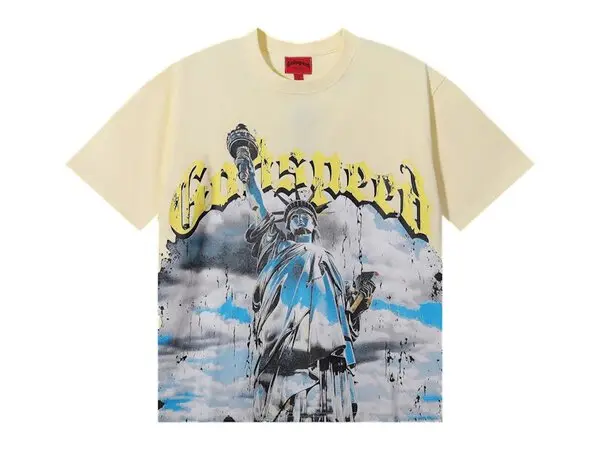 GODSPEED Chrome Liberty T-shirt - Cream