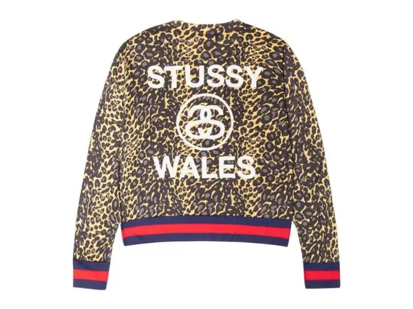 StÜssy X Wales Bonner Leopard Sweater