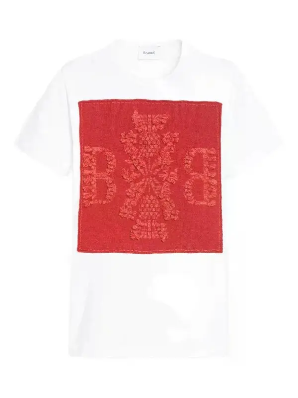 BARRIE Logo-patch T-shirt - White