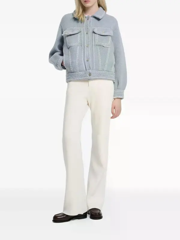BARRIE Contrast-stitching Jacket