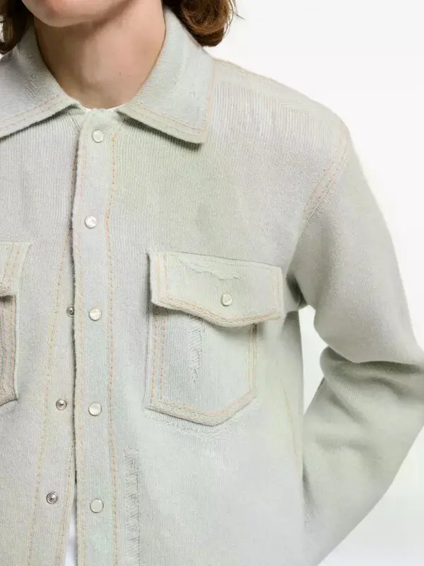 BARRIE Knitted Overshirt