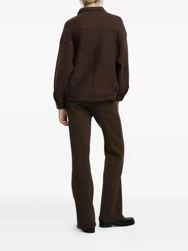 BARRIE Knitted Jacket - Brown