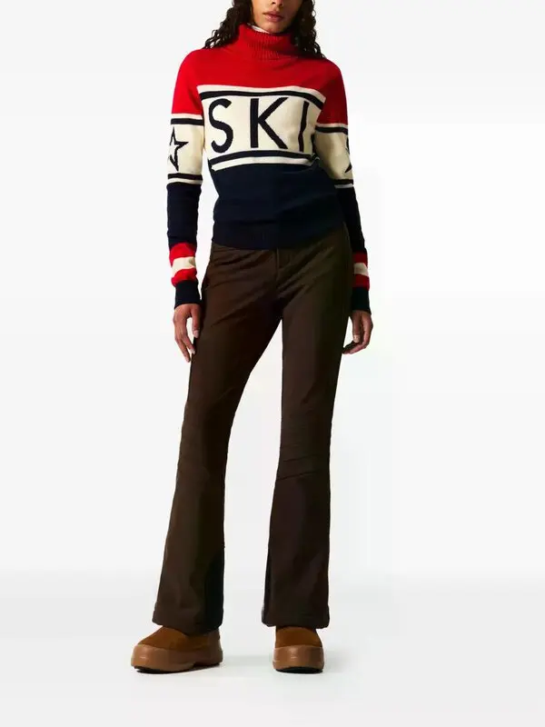 Perfect Moment Turtleneck Sweater - Red
