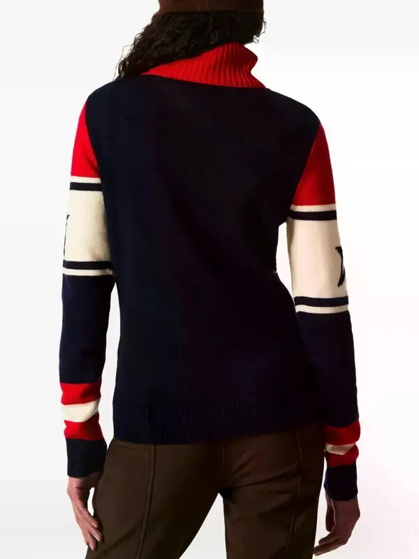 Perfect Moment Turtleneck Sweater - Red