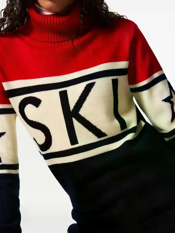 Perfect Moment Turtleneck Sweater - Red