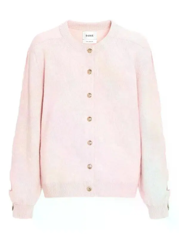 BARRIE Ribbon-detail Cardigan - Pink