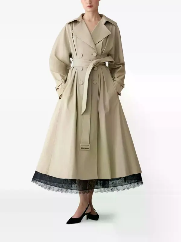 Carolina Herrera Belted Trench Coat