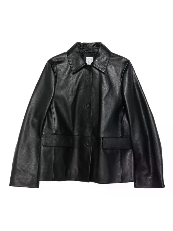 TOTEME Grained Leather Jacket