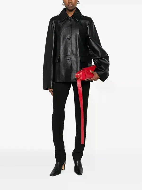 TOTEME Grained Leather Jacket