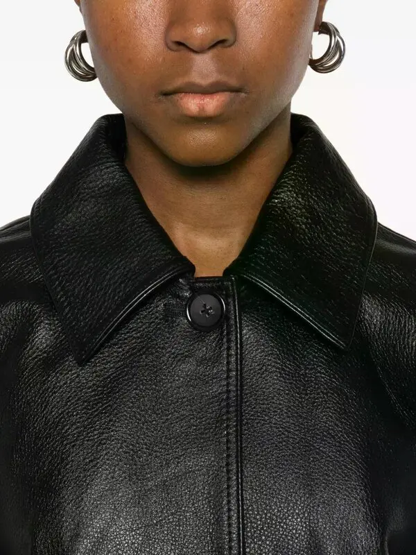TOTEME Grained Leather Jacket