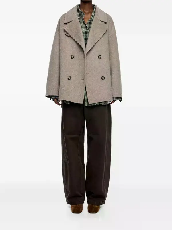 Bimba Y Lola Double-breasted Wool Jacket