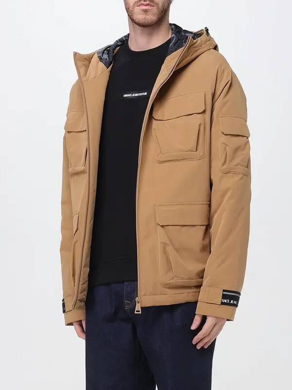 Versace Textured Hooded Jacket