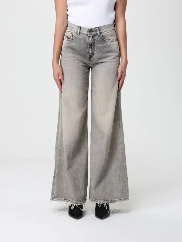DIESEL Wide Leg Jeans