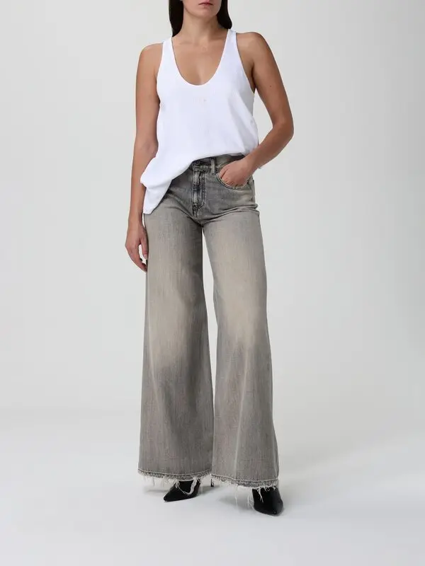 DIESEL Wide Leg Jeans