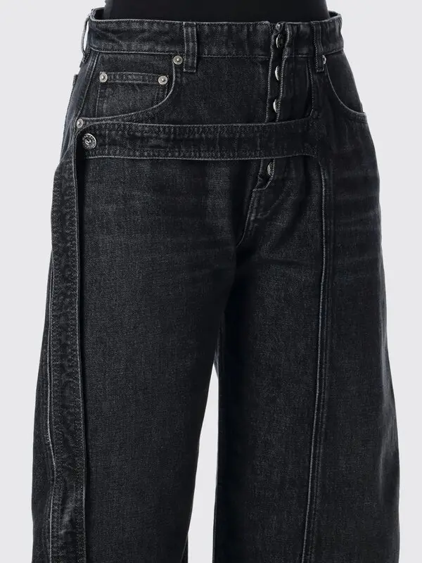 JEAN PAUL GAULTIER Wide Leg Jeans - Black