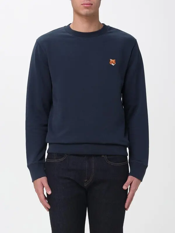 Maison Kitsuné Crewneck Sweatshirt - Blue