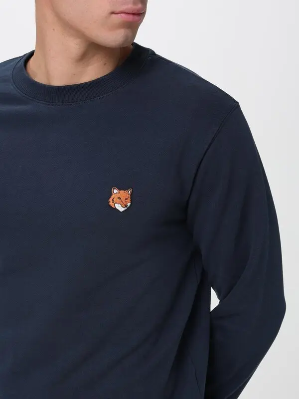 Maison Kitsuné Crewneck Sweatshirt - Blue