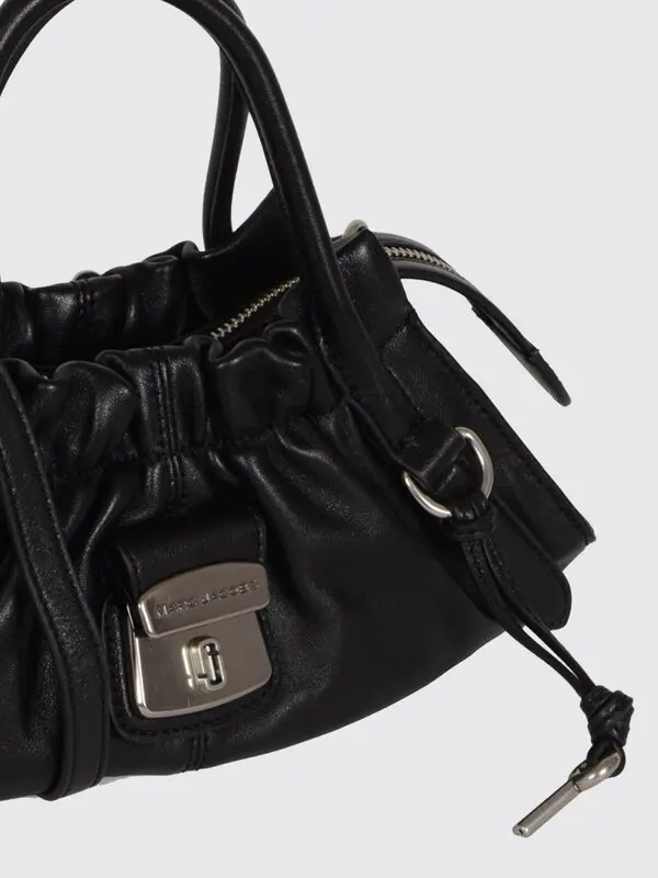 Marc Jacobs Cristina Leather Handbag - Black