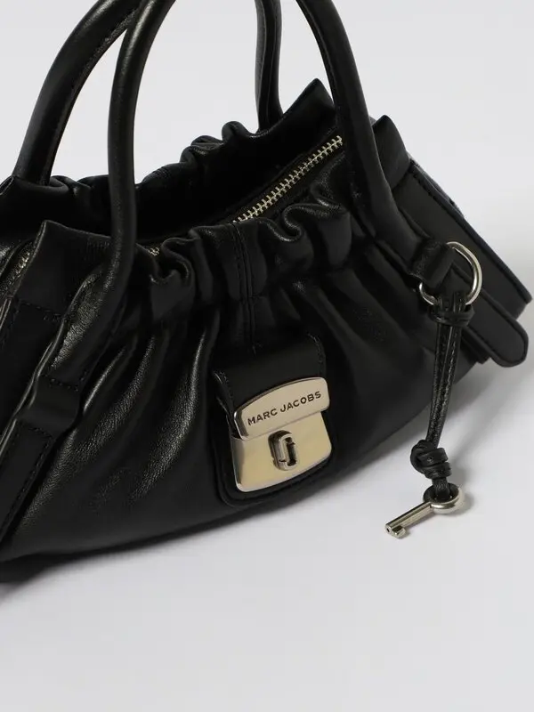 Marc Jacobs Cristina Leather Handbag - Black