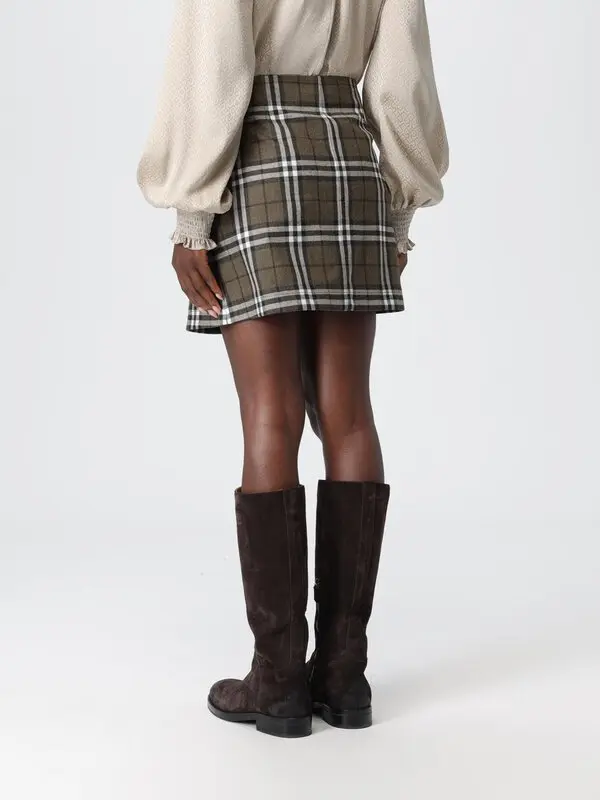 Burberry Plaid Mini Skirt