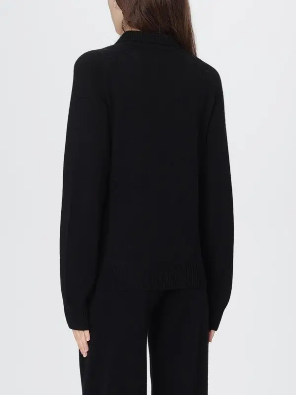 ALLUDE Long Sleeve Polo Shirt