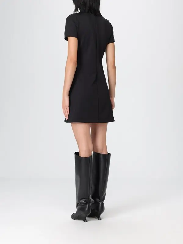 COURREGES Zip-up Dress - Black