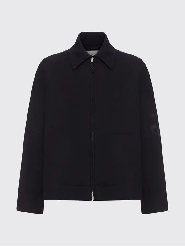 JIL SANDER Zip-up Jacket - Black