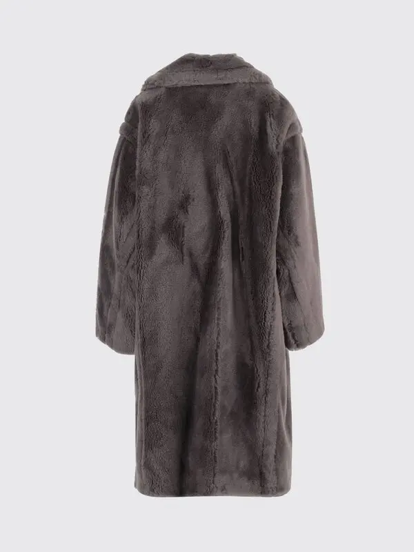 STAND STUDIO Fur Coat - Grey
