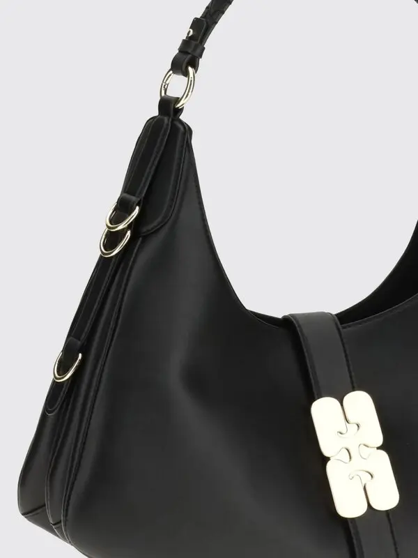 GANNI Shoulder Bag - Black