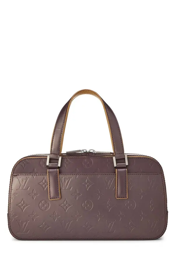 LOUIS VUITTON Monogram Vernis Mat Shelton