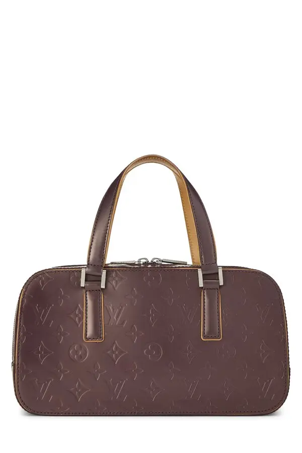 LOUIS VUITTON Monogram Vernis Mat Shelton