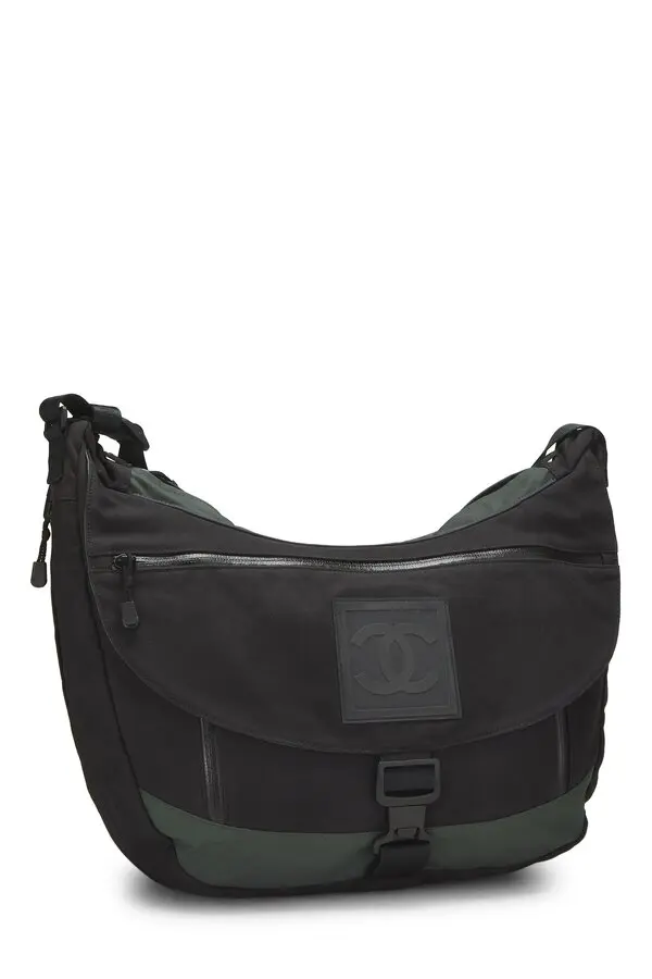 Chanel Canvas Sportline Messenger Bag