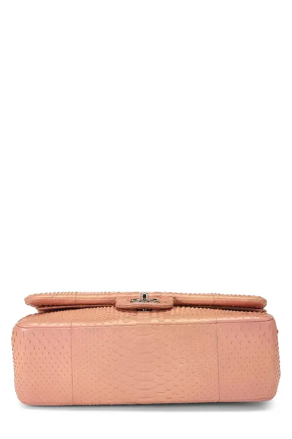 Chanel Classic Double Flap Shoulder Bag - Pink