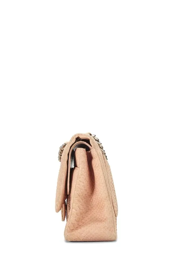 Chanel Classic Double Flap Shoulder Bag - Pink