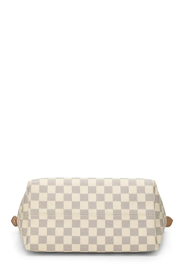 LOUIS VUITTON Damier Azur Iena Tote - White