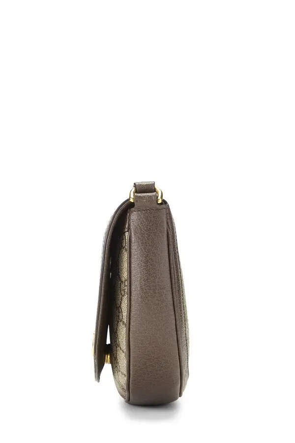 Gucci Gg Supreme Canvas Ophidia Crossbody Bag - Brown