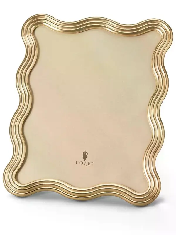 L'Objet Ripple Photo Frame - Gold