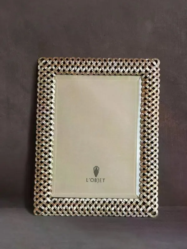 L'Objet Braid Frame - Brown