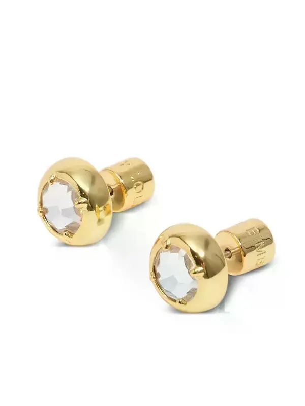 Bimba Y Lola Round Stud Earrings