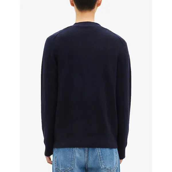 The Kooples V-neck Relaxed-fit Cashmere-blend Cardigan