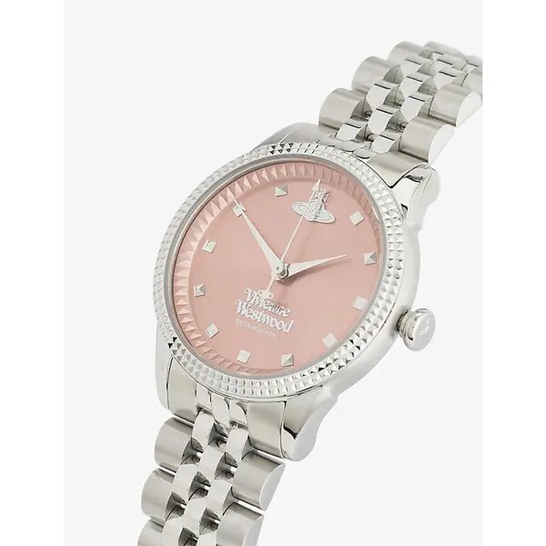 Vivienne Westwood Vv328dpksl Stainless-Steel Watch - Silver