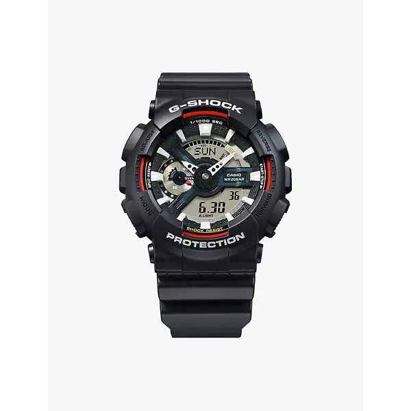 G-Shock Resin Quartz Watch - Black