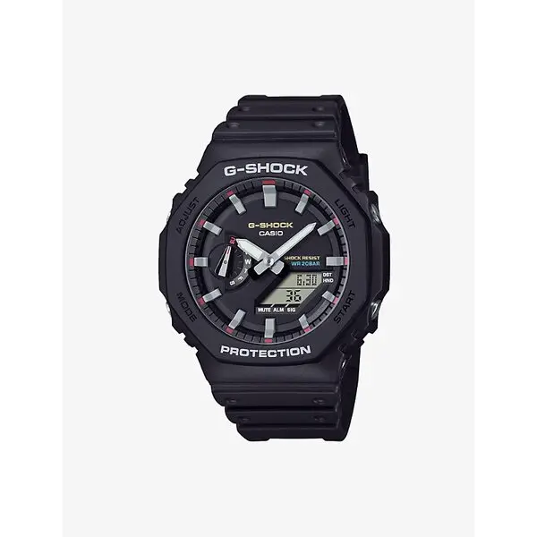 G-Shock Carbon And Resin Quartz Watch - Black